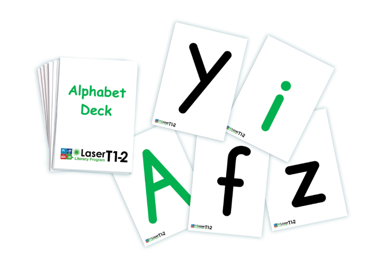 Alphabet Card Deck - Playberry Laser Multisensory Literacy Program