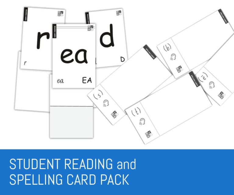 Playberry T3 Student Reading, Spelling and Concept Card Pack Set ...